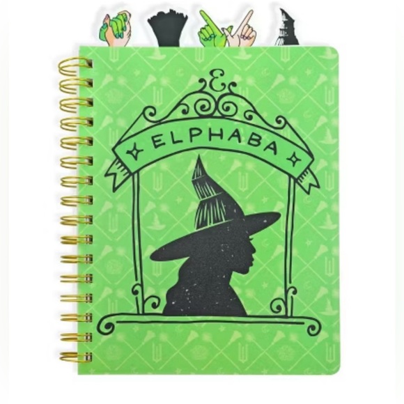 Target | Toys | Wicked Elphaba Green Notebook And Mirror Set | Poshmark